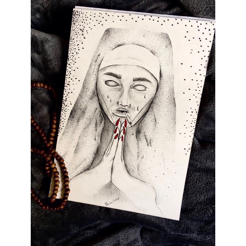 Arte - Freira Original e Exclusiva | Shopee Brasil