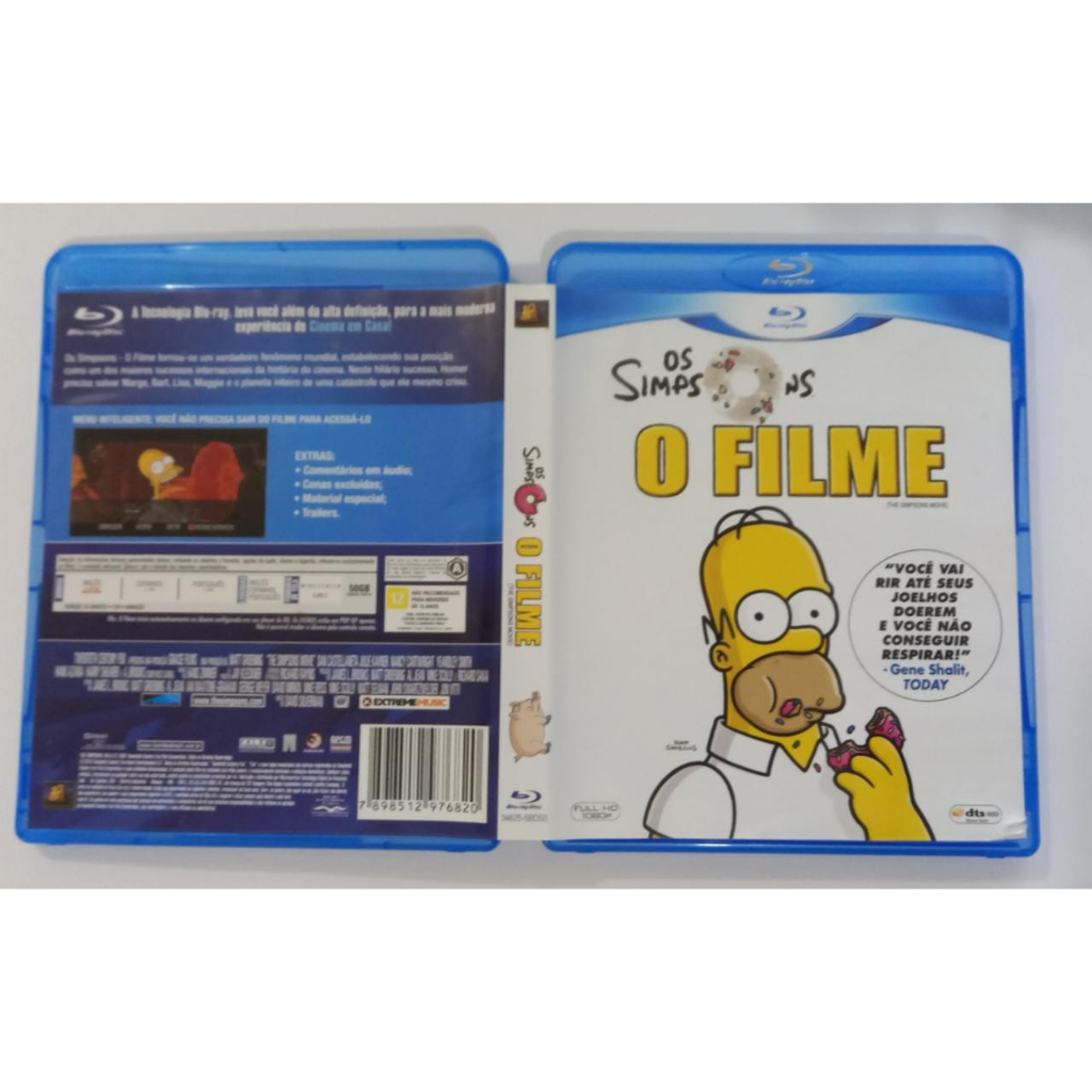 Blu-ray Os Simpsons O filme | Shopee Brasil