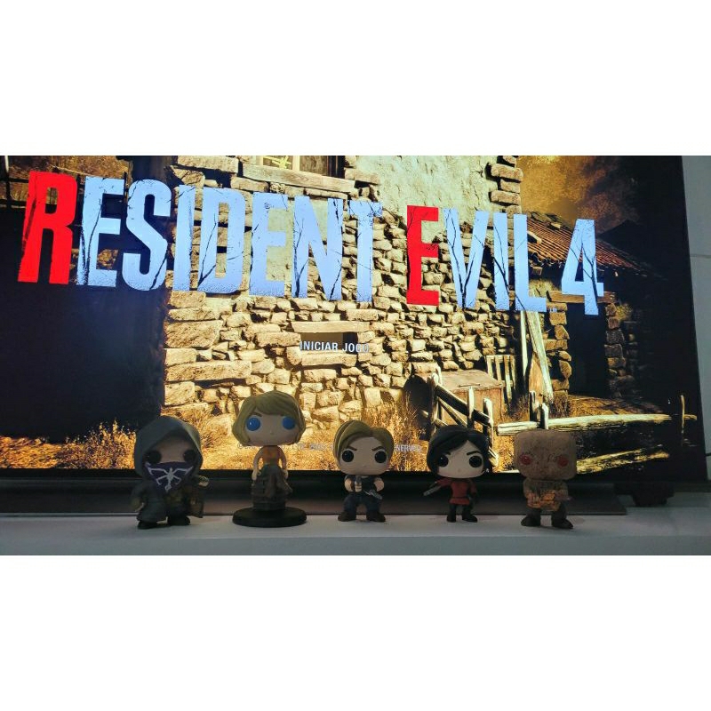 Funko Pops Resident Evil 4 REMAKE | Shopee Brasil
