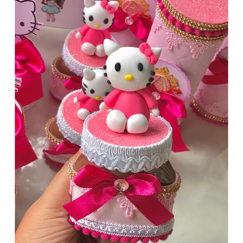 Nutella hello kitty personalizada luxo- Fazemos todos os temas | Shopee ...