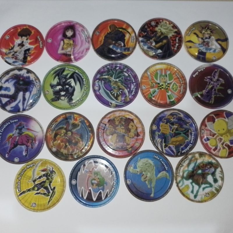 Metal Tazos Yugioh Elma Chips Yu-gi-oh! | Shopee Brasil
