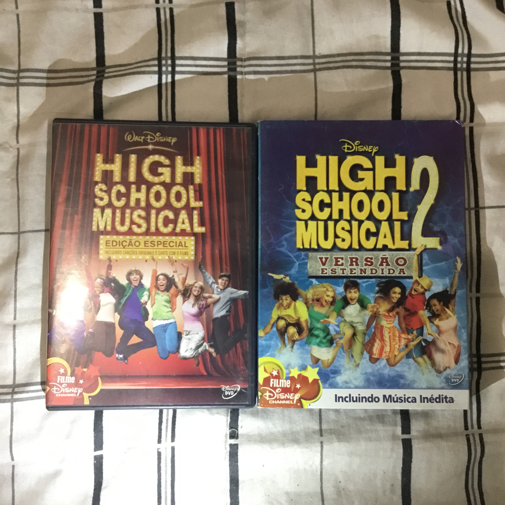 DVDs High School Musical 1 (HSM2 vendido) | Shopee Brasil