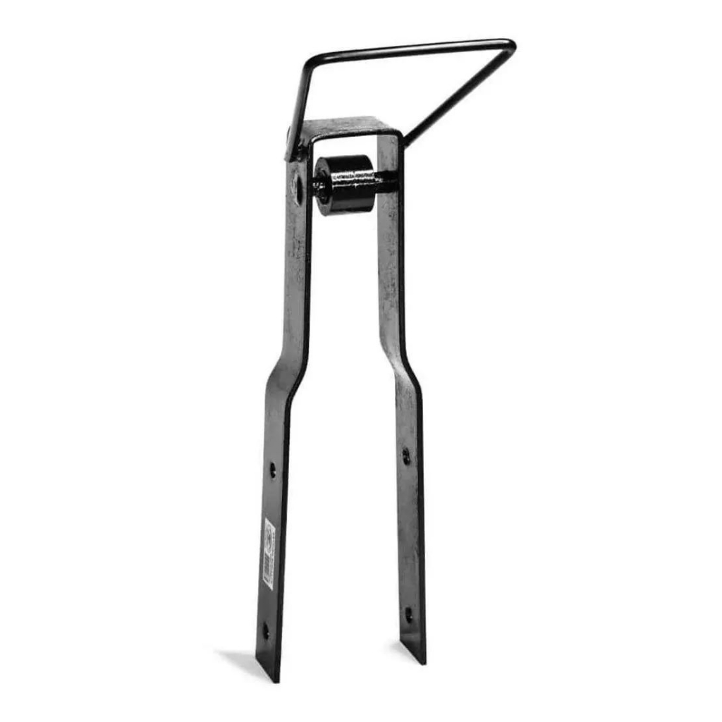 Par Corrediça Portão Curral Tronco Estribo Rodante Aberto Gado Boi ...