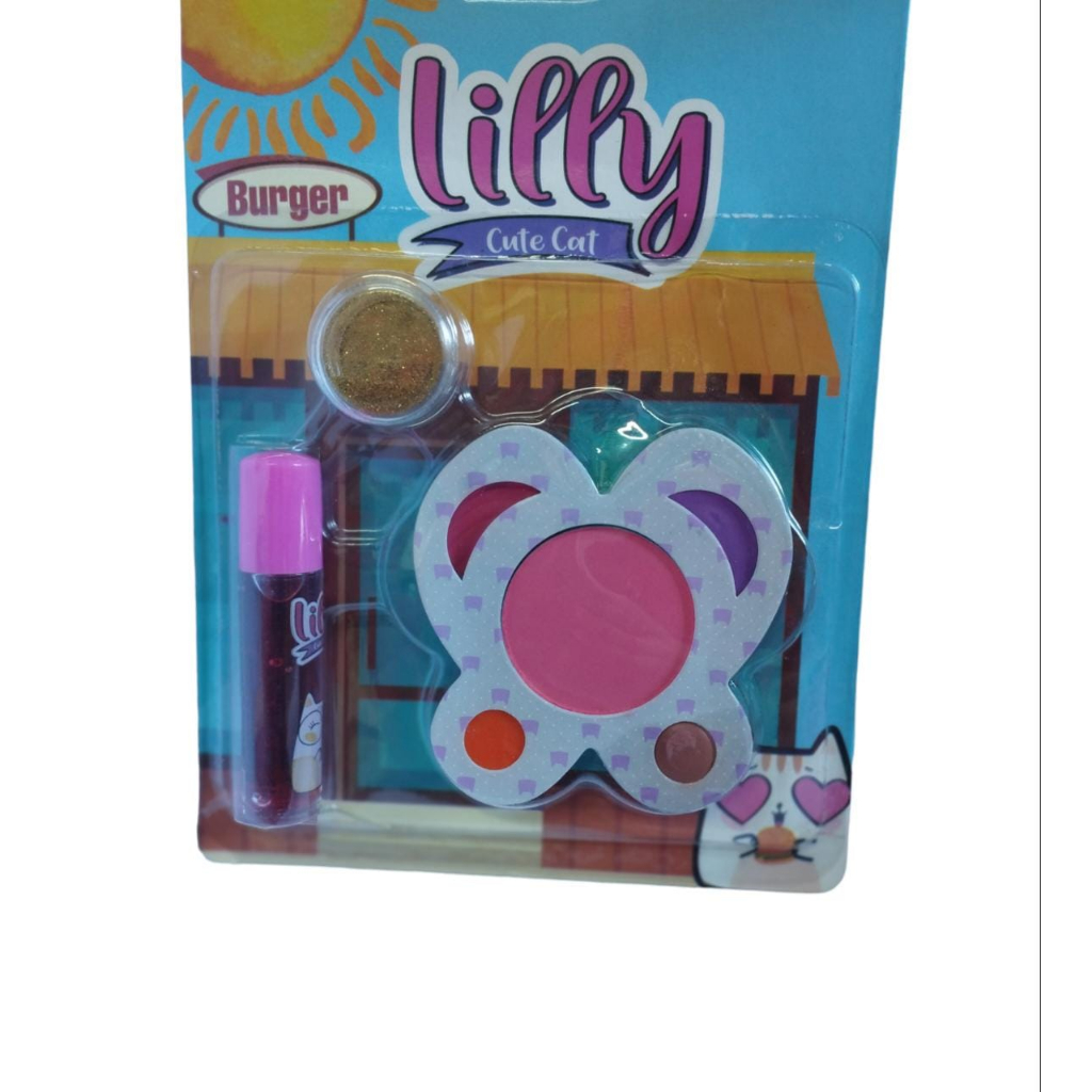 Kit infantil Lilly Cute Cat Borboletinha LLC0002 | Shopee Brasil