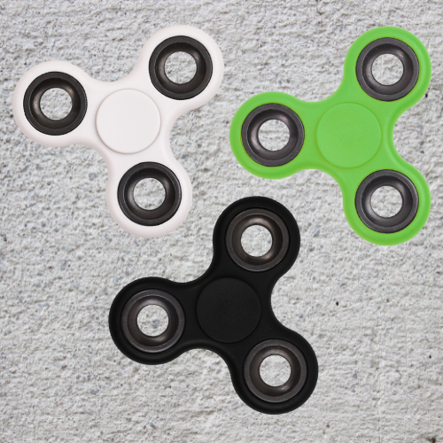 Fidget Hand Spinners Antiestresse com rolamento ABEC-7 nas cores ...
