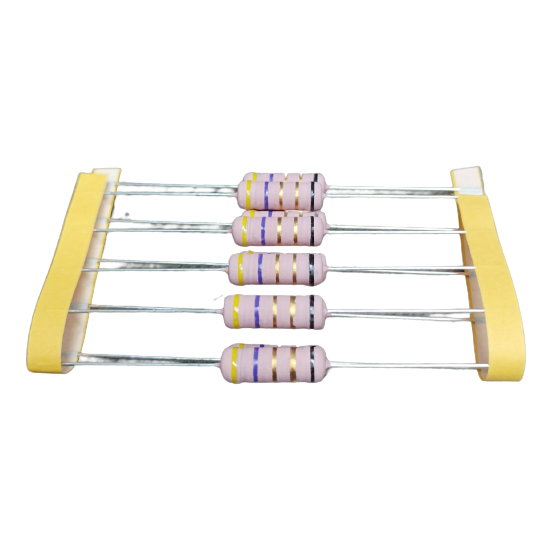 Resistor FIO * 5W * 4R7 ou 4,7R (( lote com 10 pçs )) | Shopee Brasil