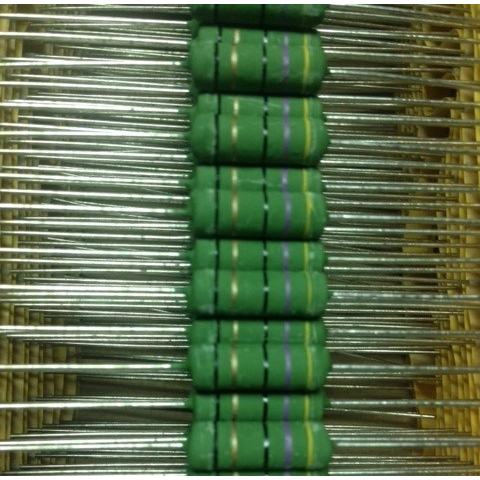 Resistor FIO * 5W * 47R ou 47 ohms (( lote com 10 pçs )) | Shopee Brasil