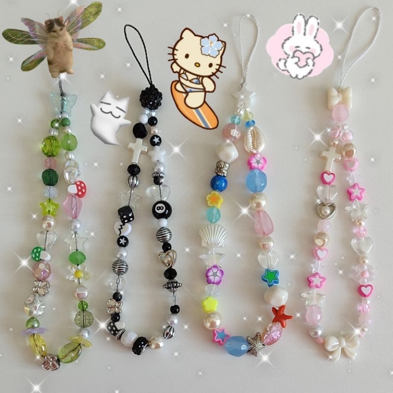 Phone-Straps Aesthetic / Fairycore - y2k - Cutecore - Coquette ...