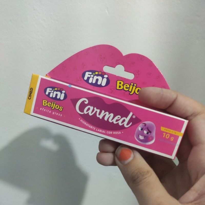 Protetor labial carmed fini beijos | Shopee Brasil