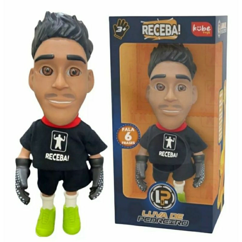 Boneco luva de pedreiro articulado "Receba" | Shopee Brasil