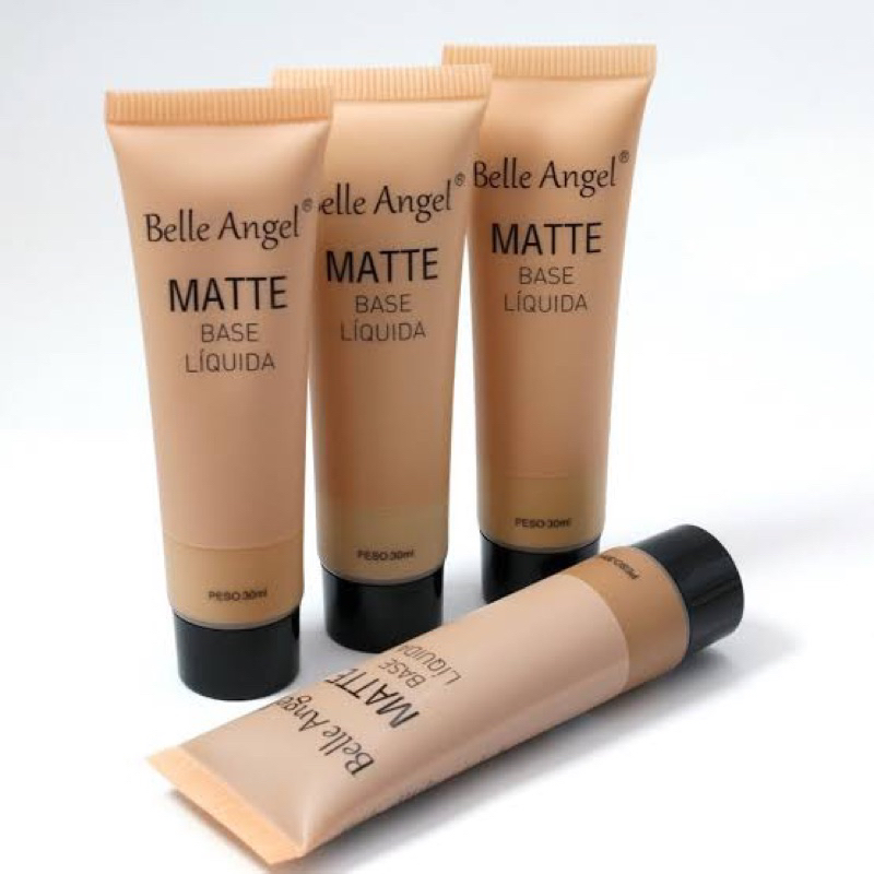 Base Belle Angel Matte e Alta Cobertura | Shopee Brasil