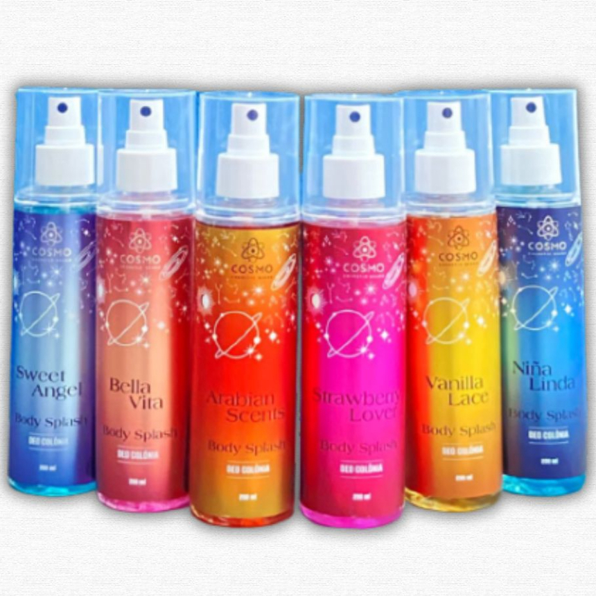 Body Splash Cosmo 200ml ( ESCOLHE O SEU ) | Shopee Brasil