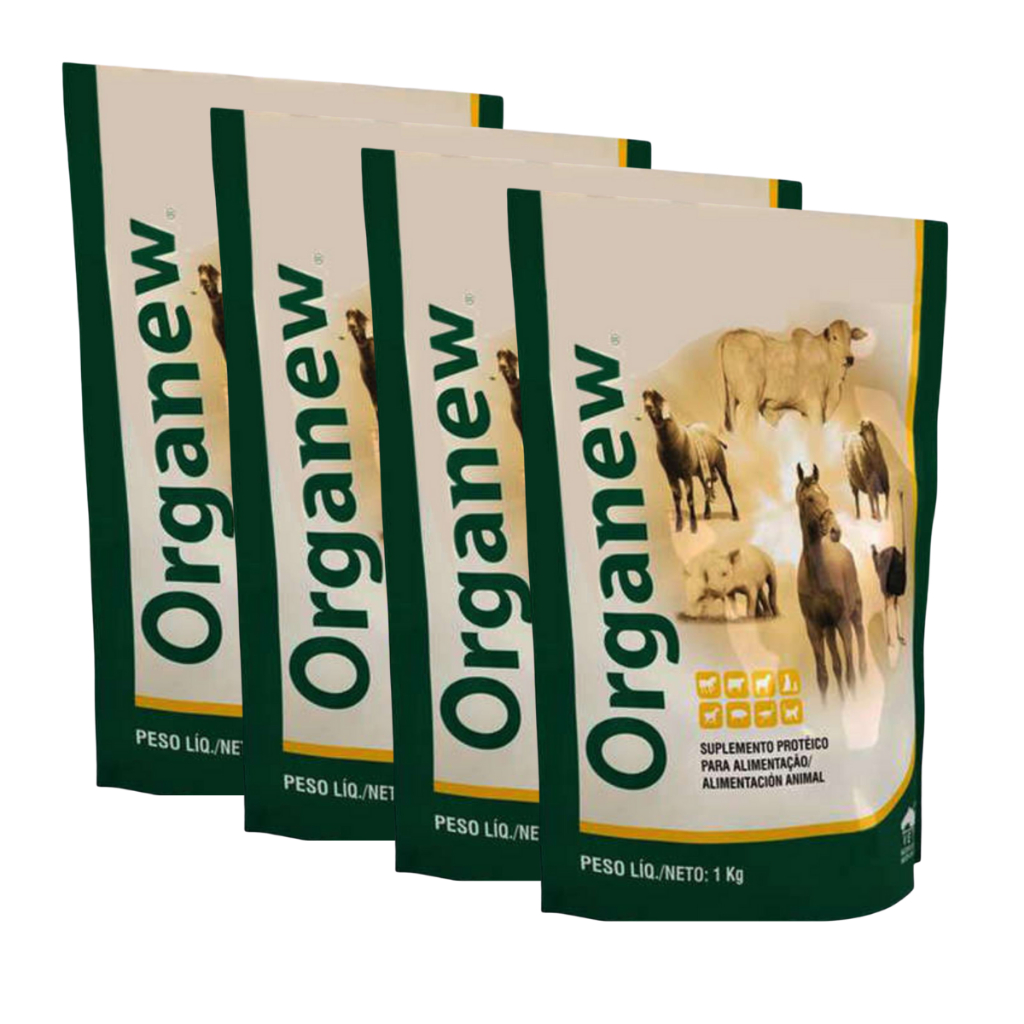 Organew 1Kg Suplemento Probiótico + Prebiótico - Vetnil - 4 Unidades ...