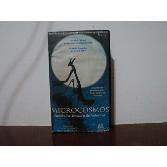 VHS MICROCOSMOS - FANTÁSTICA AVENTURA DA NATUREZA - DOCUMENTÁRIO ...