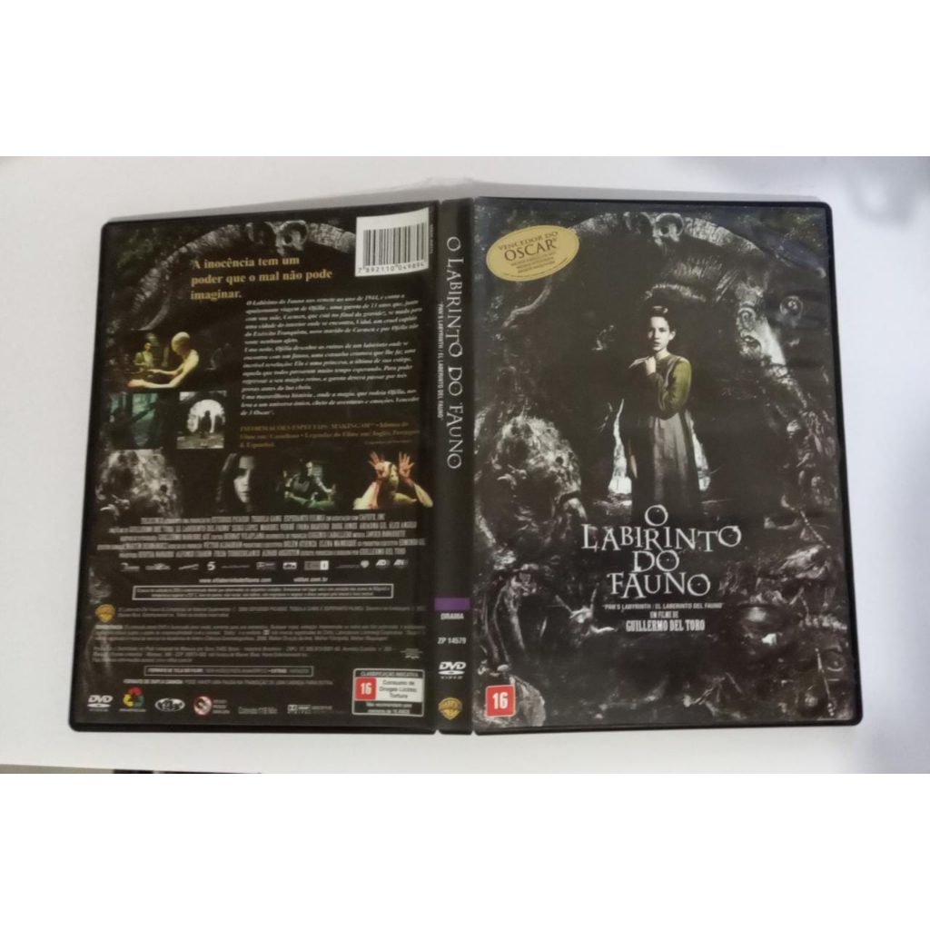 DVD O labirinto do fauno | Shopee Brasil