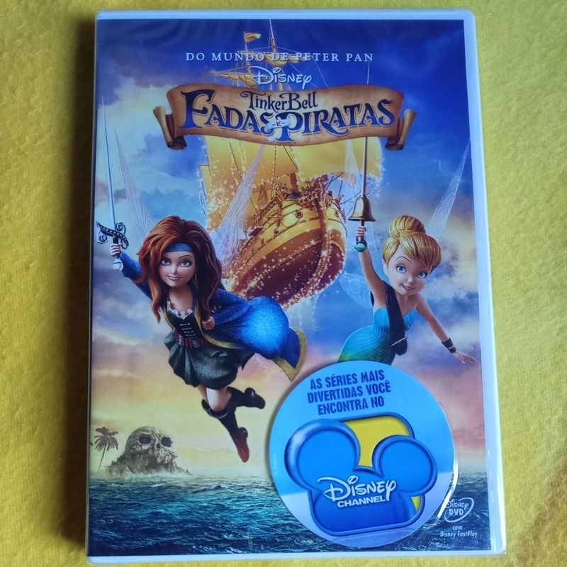 Tinker Bell Fadas E Piratas Dvd Original Novo Lacrado Shopee Brasil