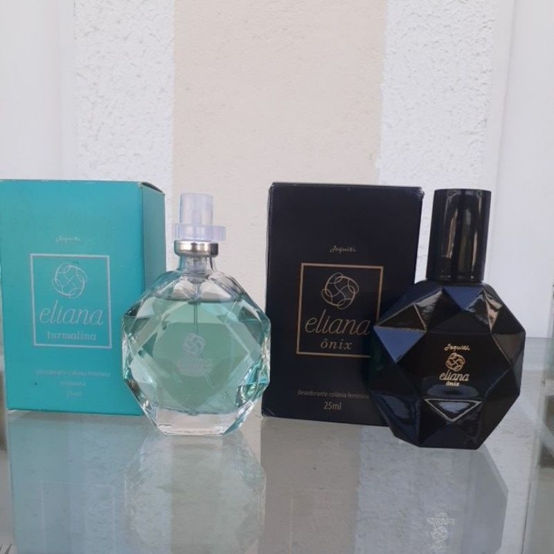 Perfume ELIANA ÔNIX/TURMALINA 25ml Novos | Shopee Brasil