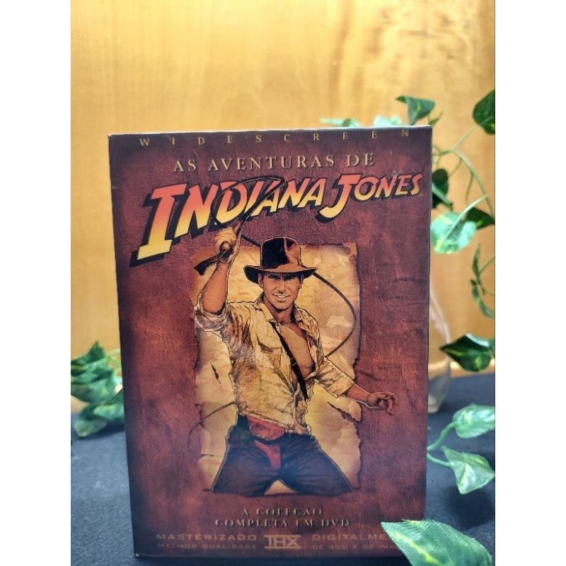 Box DVD Trilogia Indiana Jones | Shopee Brasil