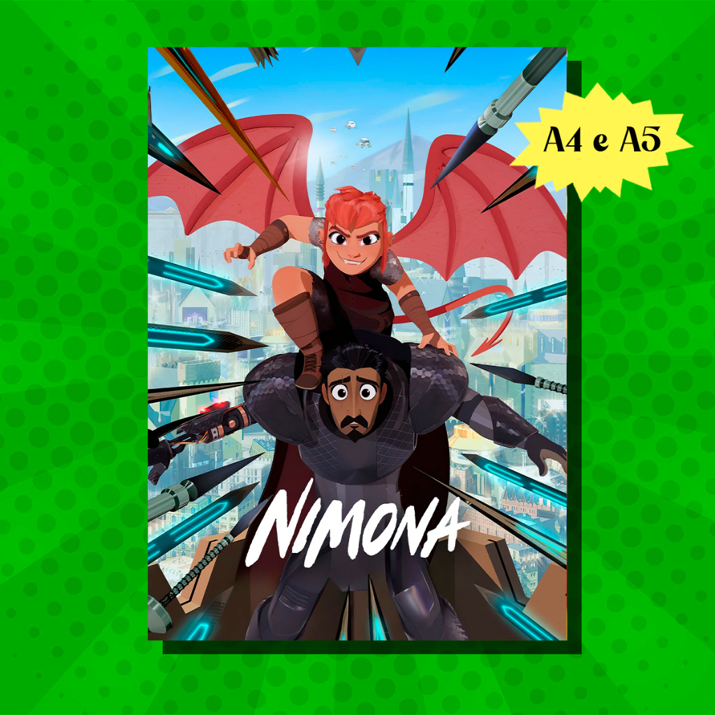 Pôster Filme Nimona | Shopee Brasil