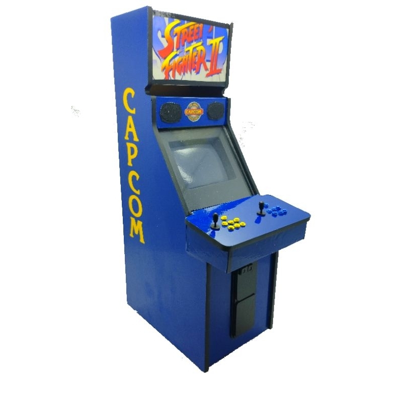 miniatura arcade,fliperama big blue capcom Brasil. | Shopee Brasil