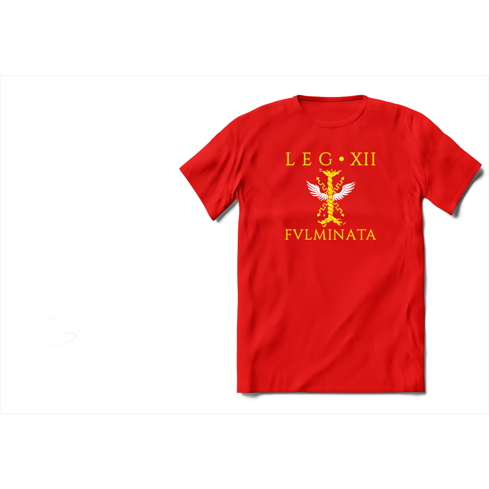 Camiseta Legio XII Fulminata SPQR Roma | Shopee Brasil