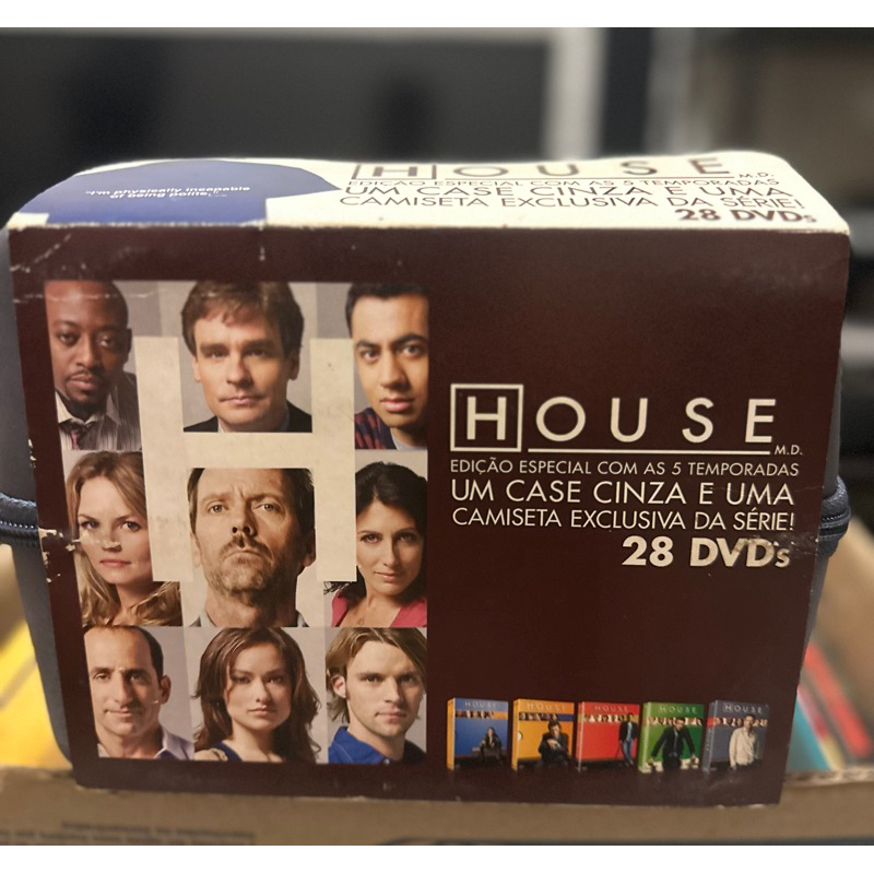 Dvd House box maleta | Shopee Brasil