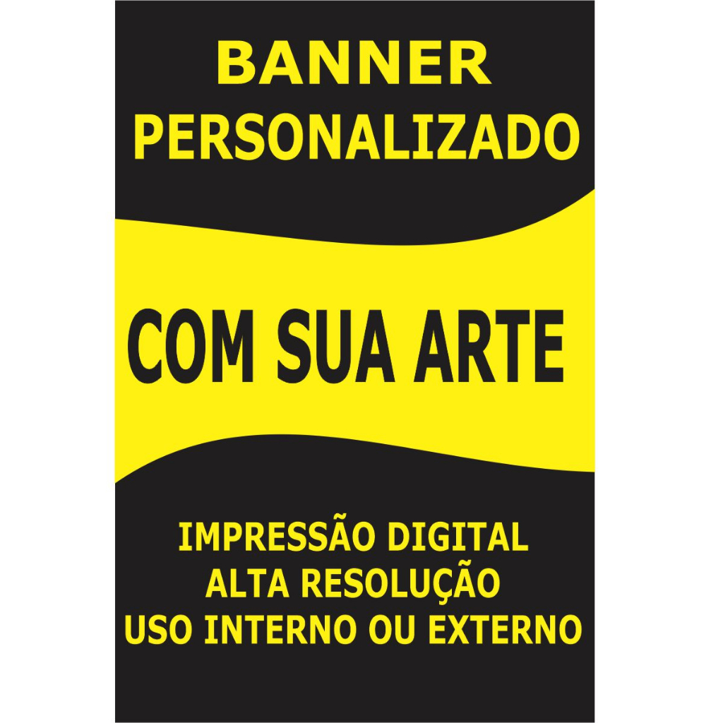 Banner ou Faixa 50x80cm Personalizado | Shopee Brasil