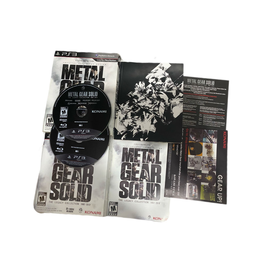 Metal Gear Solid The Legacy Collection Ps3 | Shopee Brasil
