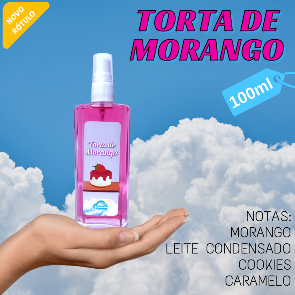 Perfume Torta de Morango - 100ml | Shopee Brasil