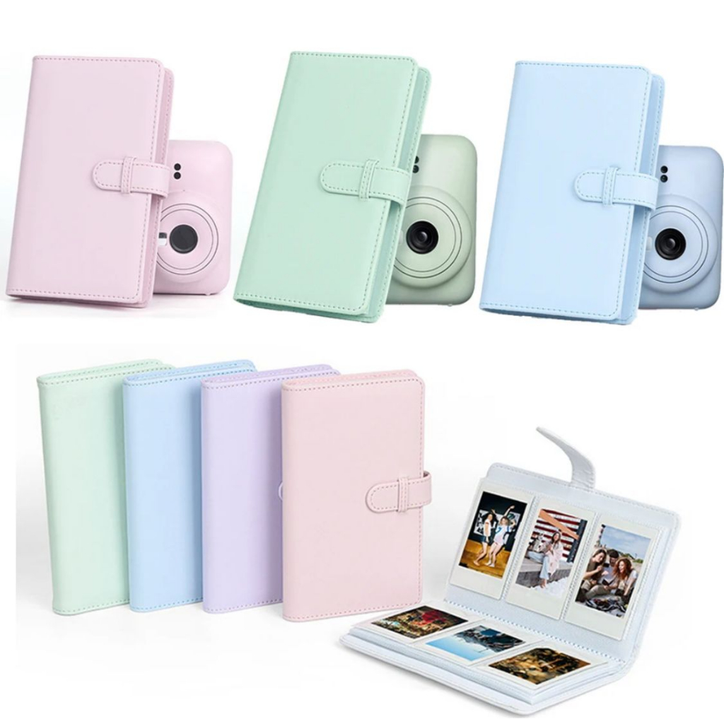 Álbum De Fotos Para Câmera Instax Mini 8 9 11 7s Capacidade 96 Fotos ...
