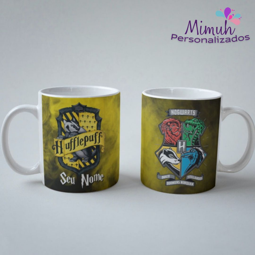 Caneca de porcelana Harry Potter Lufa Lufa com nome | Shopee Brasil Caneca de porcelana Harry Potter Lufa Lufa com nome | Shopee Brasil