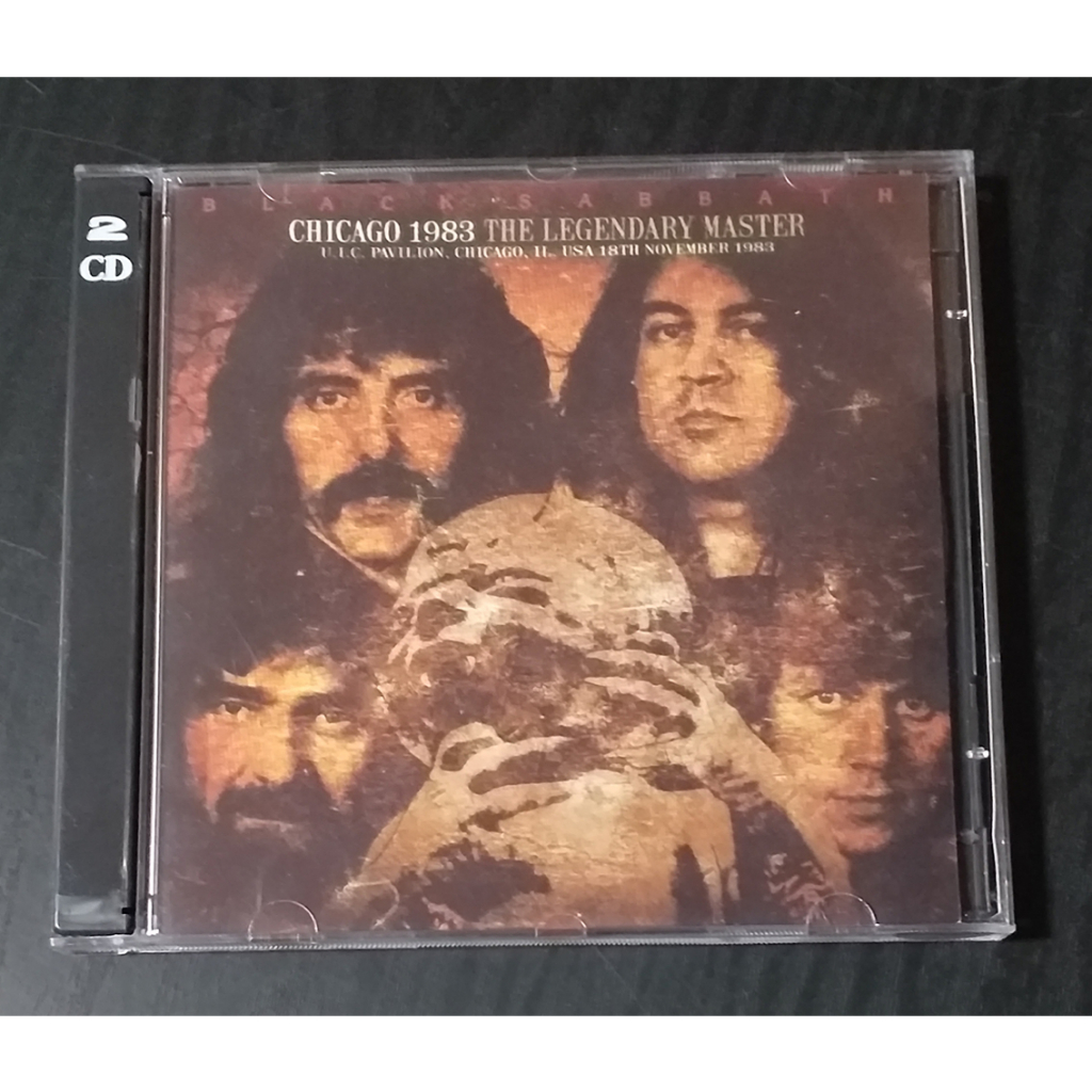 Black Sabbath CD Duplo Chicago 1983 The Legendary Master Born Again ...