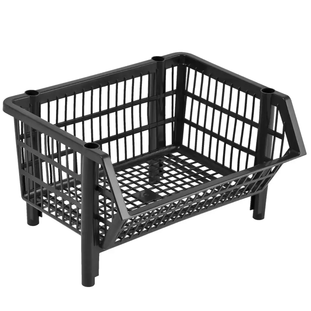 Organizador Empilhável Cesto expositor plástico médio 41 x 27 x 57 cm ...