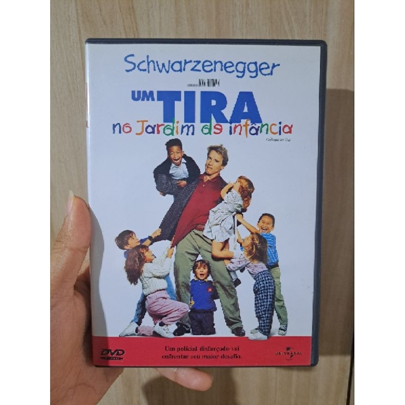 DVD Um Tira no Jardim de Infância 1990, Arnaldo Schwarzenegger Legendado Usado Original | Shopee ...
