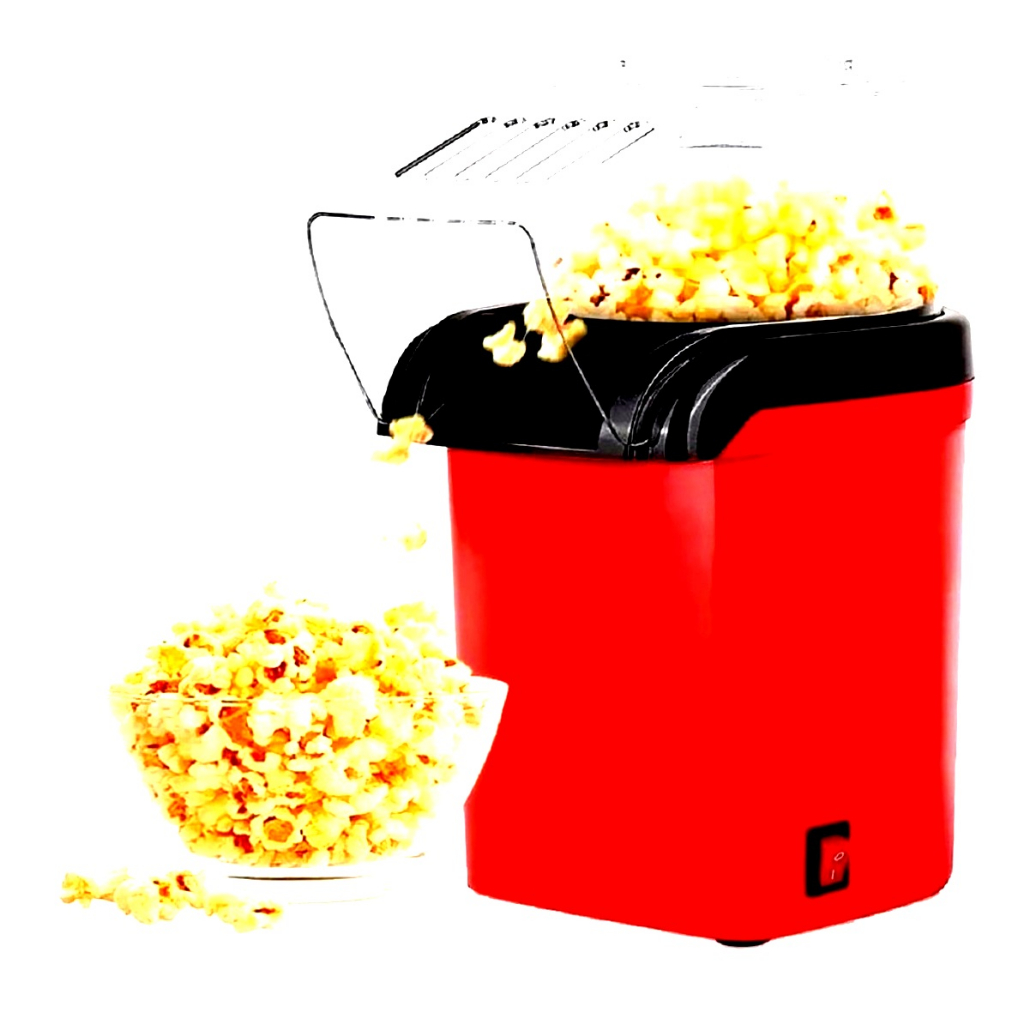 Mini Pipoqueira Elétrica Doméstica Fácil de Usar Sem Óleo POP CINE 110v ...