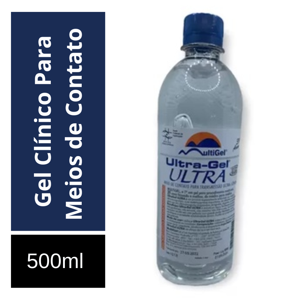 Gel Clínico Contato Condutor Ultrassom Estética e Fisioterapia Ultra ...