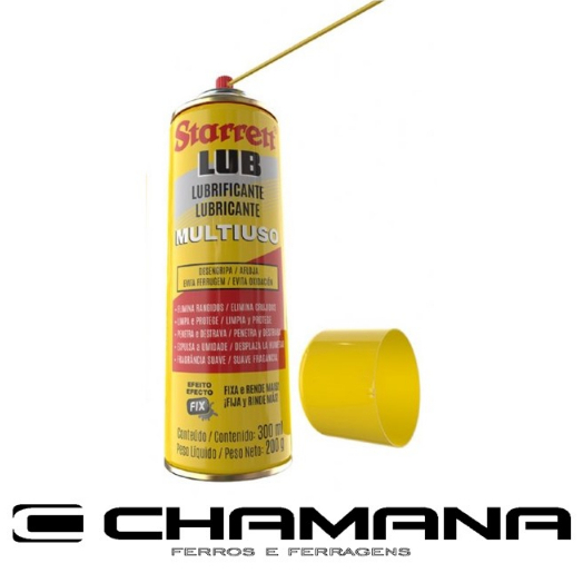 Spray Desengripante Starrett Lub Multiuso 300ml | Shopee Brasil