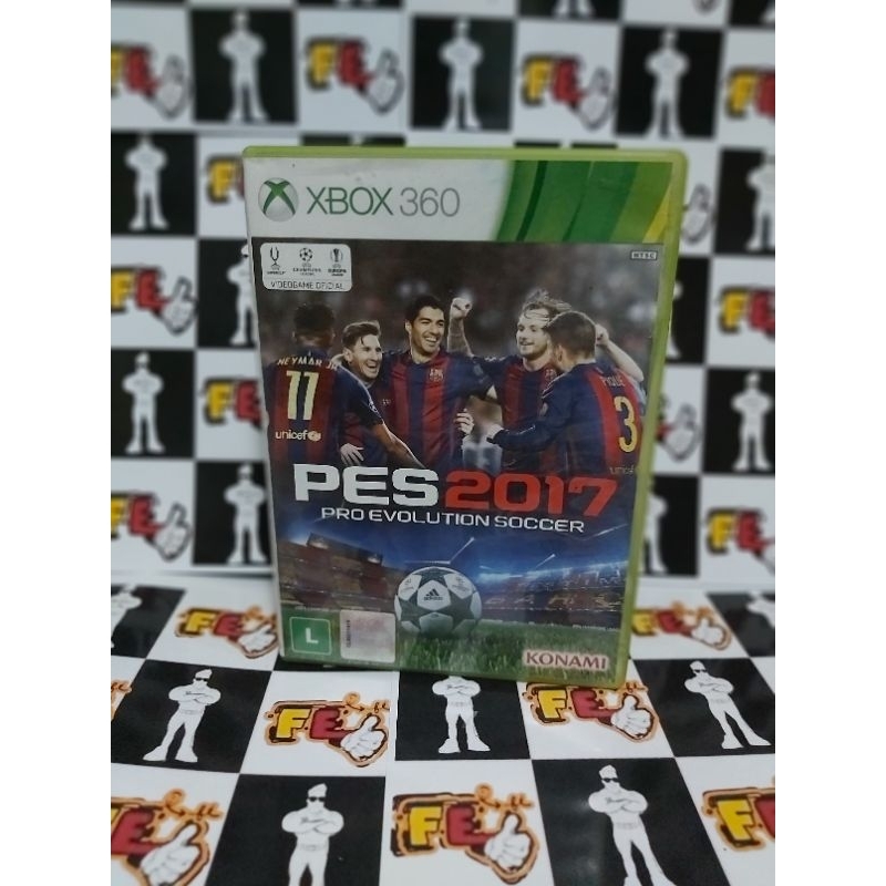 Pes 2017 Xbox360 Original Mídia Fisica | Shopee Brasil