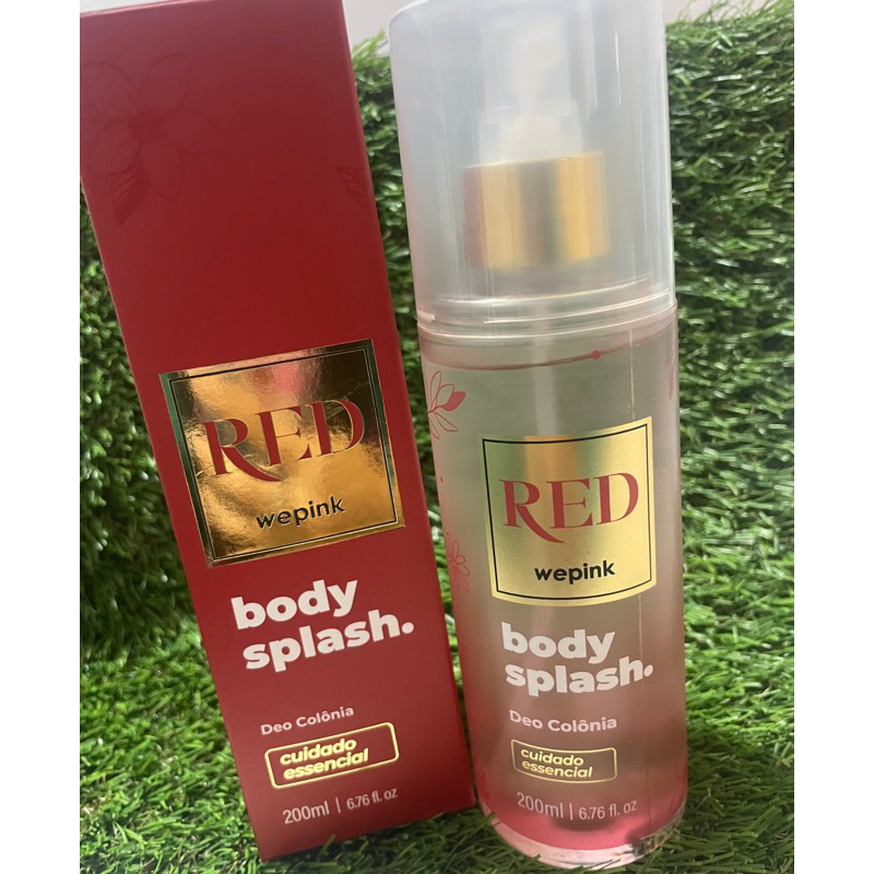 Body Splash Red 200ml – Wepink | Shopee Brasil