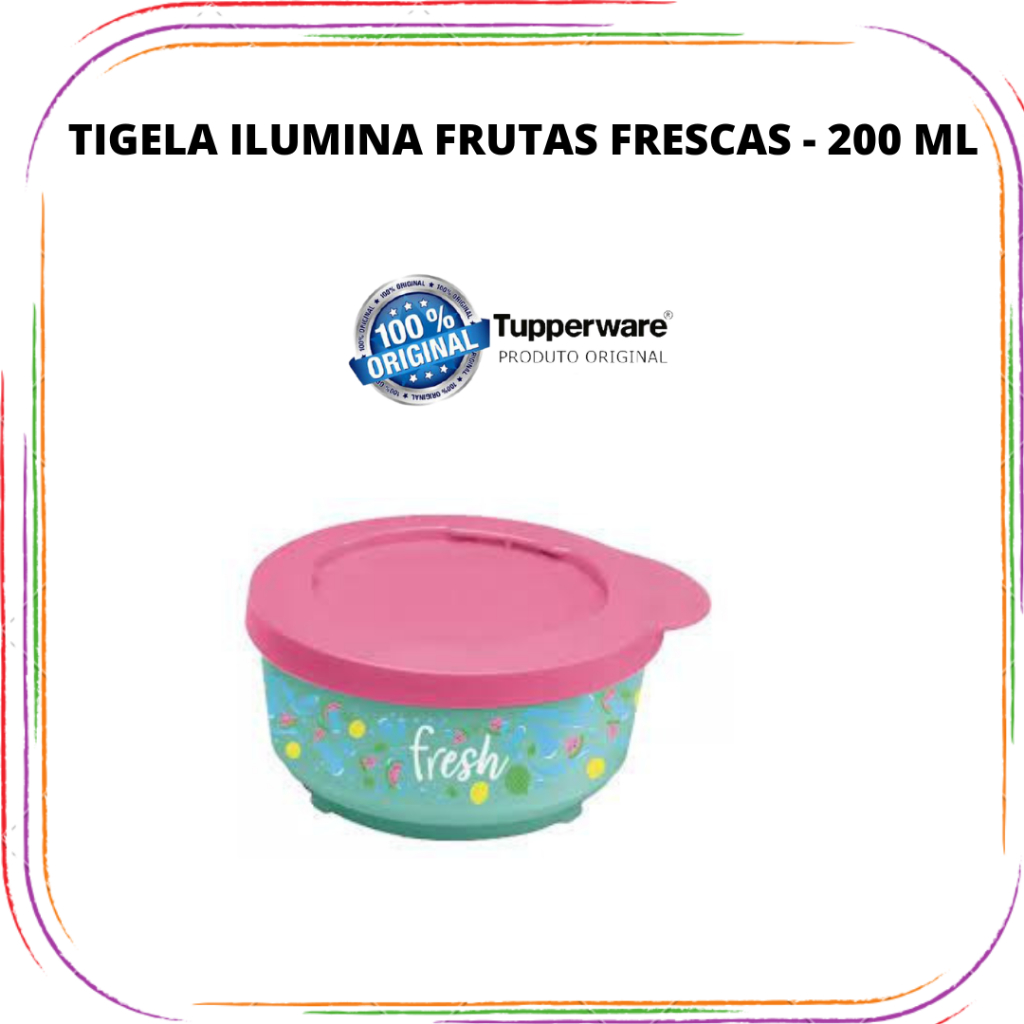 Tupperware Tigela Ilúmina - 200 ml | Shopee Brasil