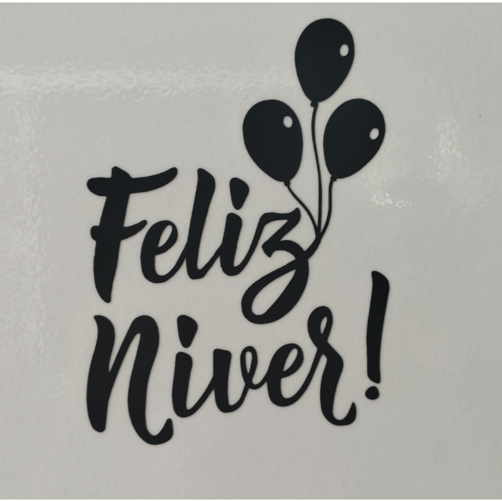 Kit 10 Adesivos Feliz Niver! | Shopee Brasil