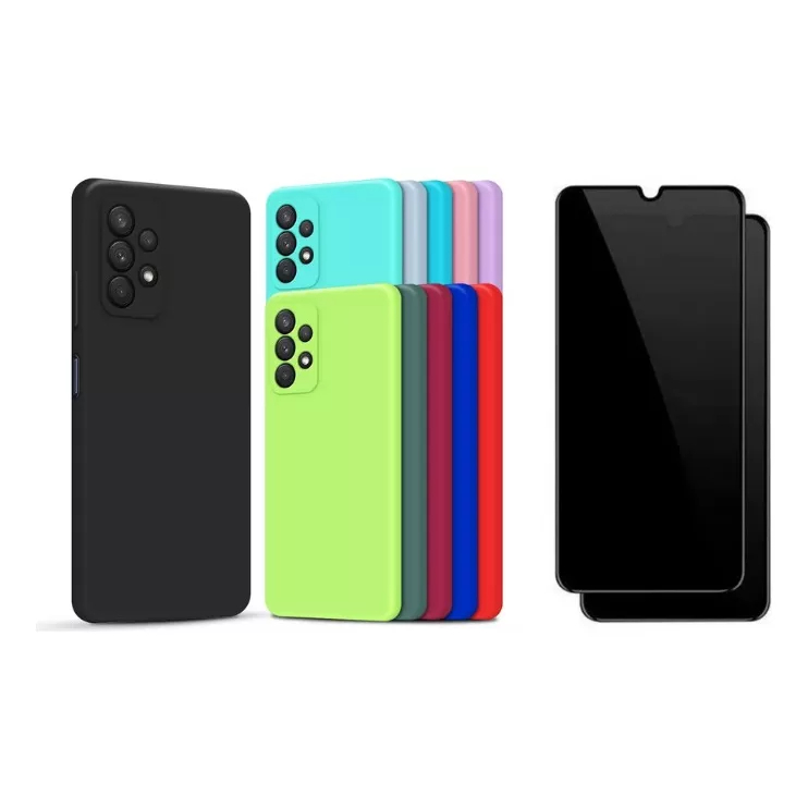 Película 9D Privacidade + Capa Capinha Case Aveludada Samsung A32 4G | Shopee Brasil