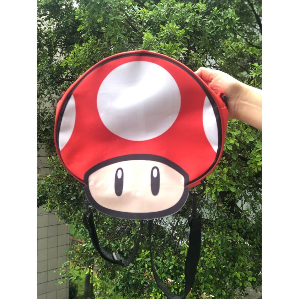Mini Mochila que Vira Shoulder Bag Super Mario World Cogumelo Modelo 3D | Shopee Brasil
