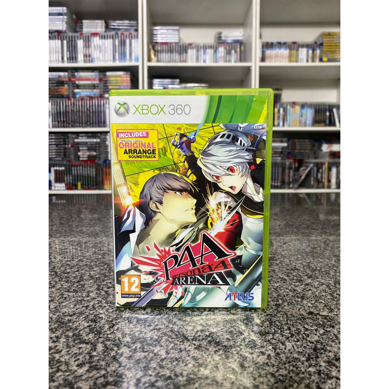 Persona 4 Arena - Xbox 360 Mídia Física Original Usado | Shopee Brasil