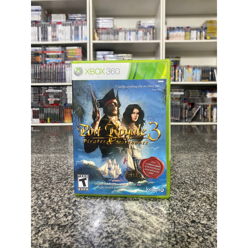 Port Royale 3 Pirates e Merchants - Xbox 360 Mídia Física Original ...