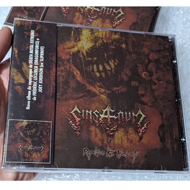 CD Sinsaenum - Repulsion For Humanity (Joey Jordison) Novo e lacrado | Shopee Brasil