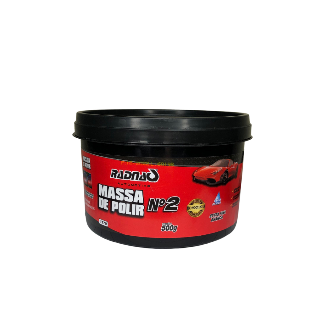 Massa de polir n2 500g Radnaq tira riscos da brilho tira manchas | Shopee Brasil