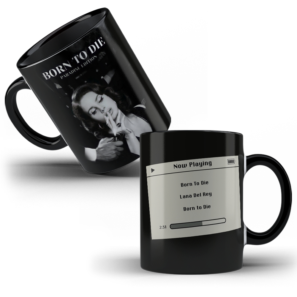 Caneca Personalizada Lana Del Rey Born To Die | Shopee Brasil