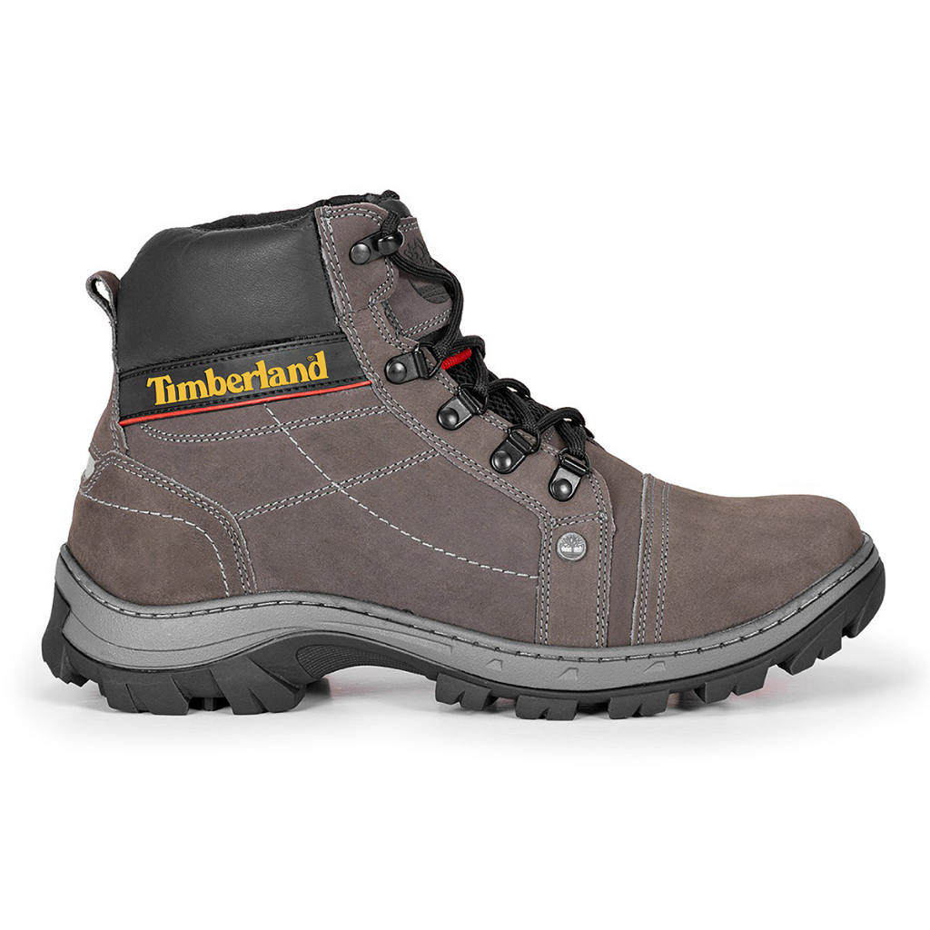 Bota Timberland Original Conforto Couro Legítimo Coturno Masculino ...