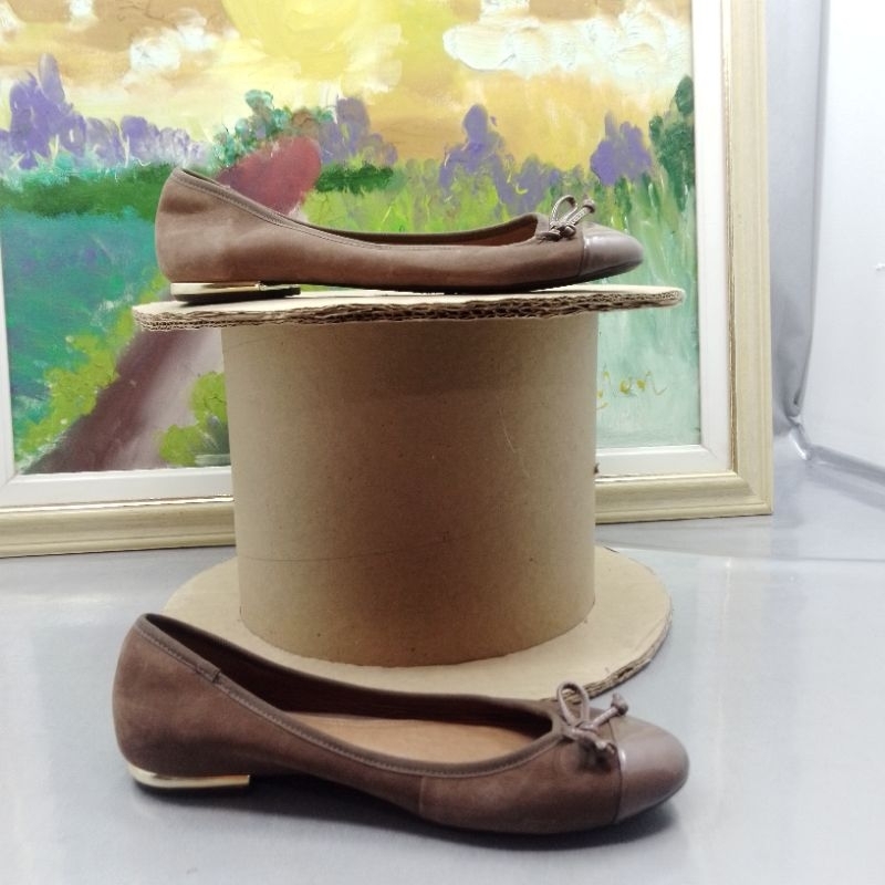 sapato sapatilha tam.36 marrom (usado) | Shopee Brasil